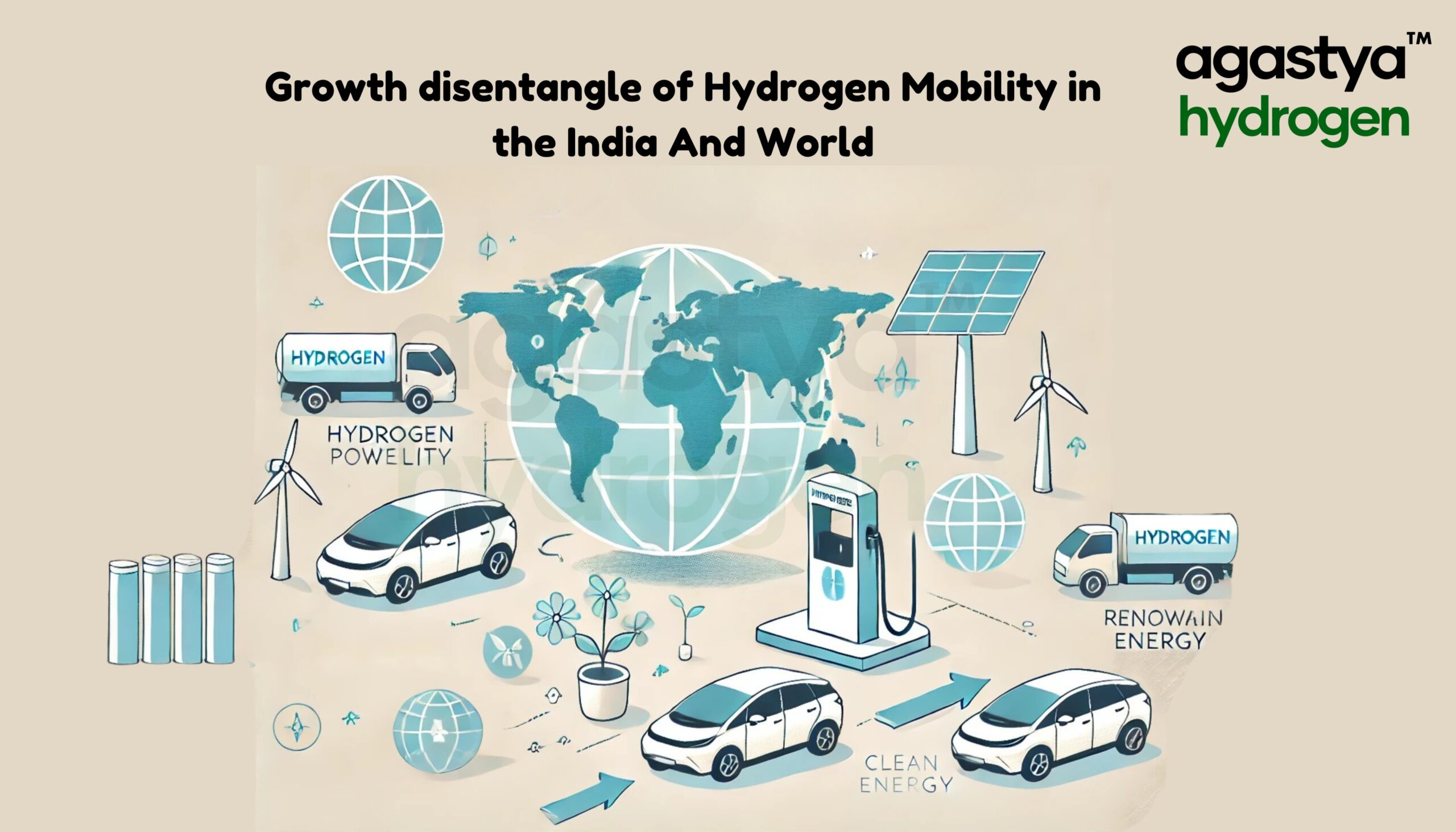Growth disentangle of Hydrogen Mobility in the India And World